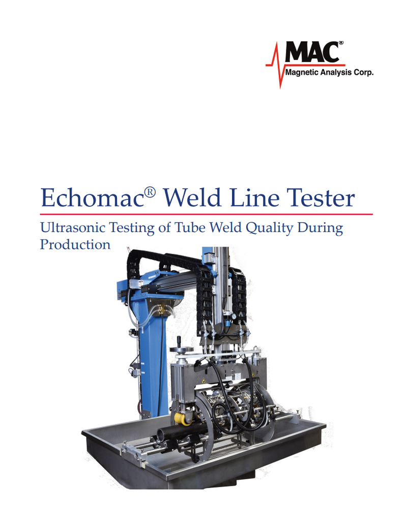 Echomac® Weld Line Tester